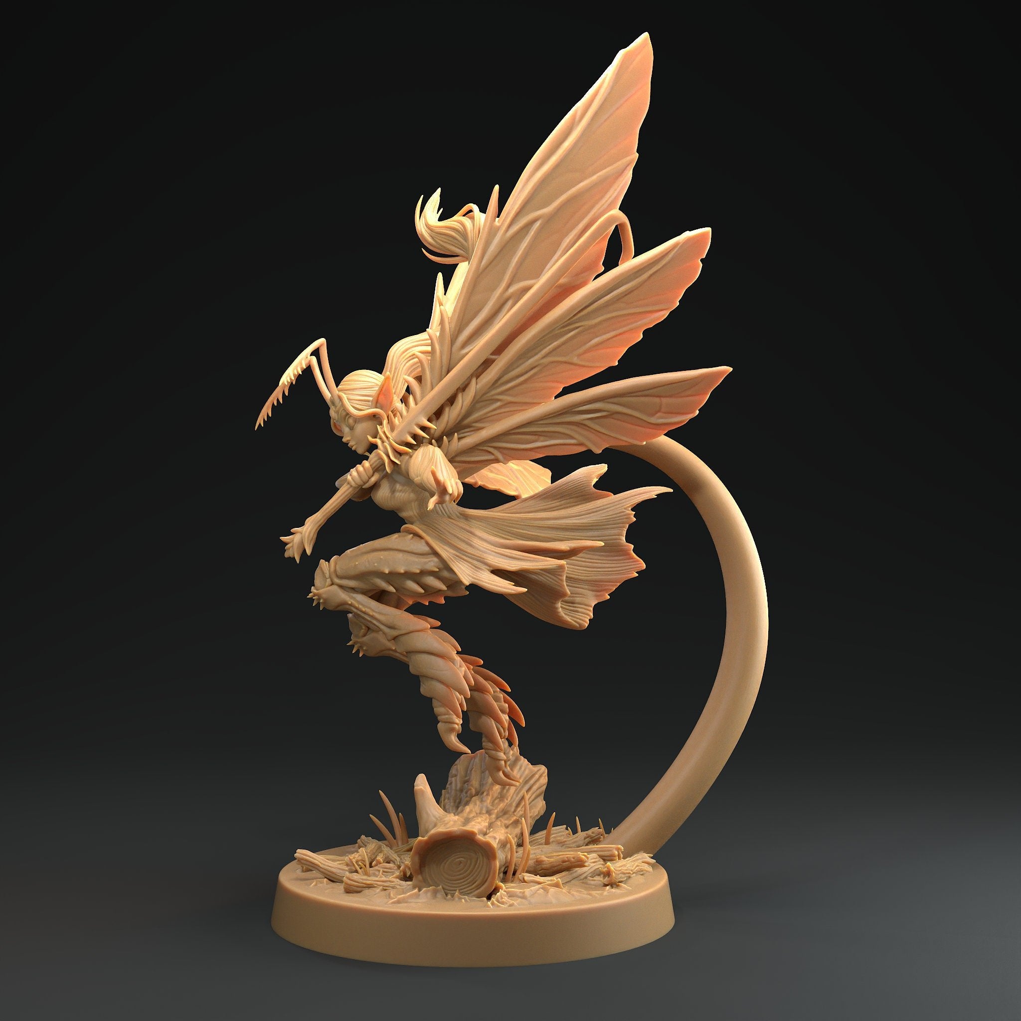 Unseelie Princess - Fae Petal Courts - One Page Rules Compatible 3d Pr – CheddarMinis