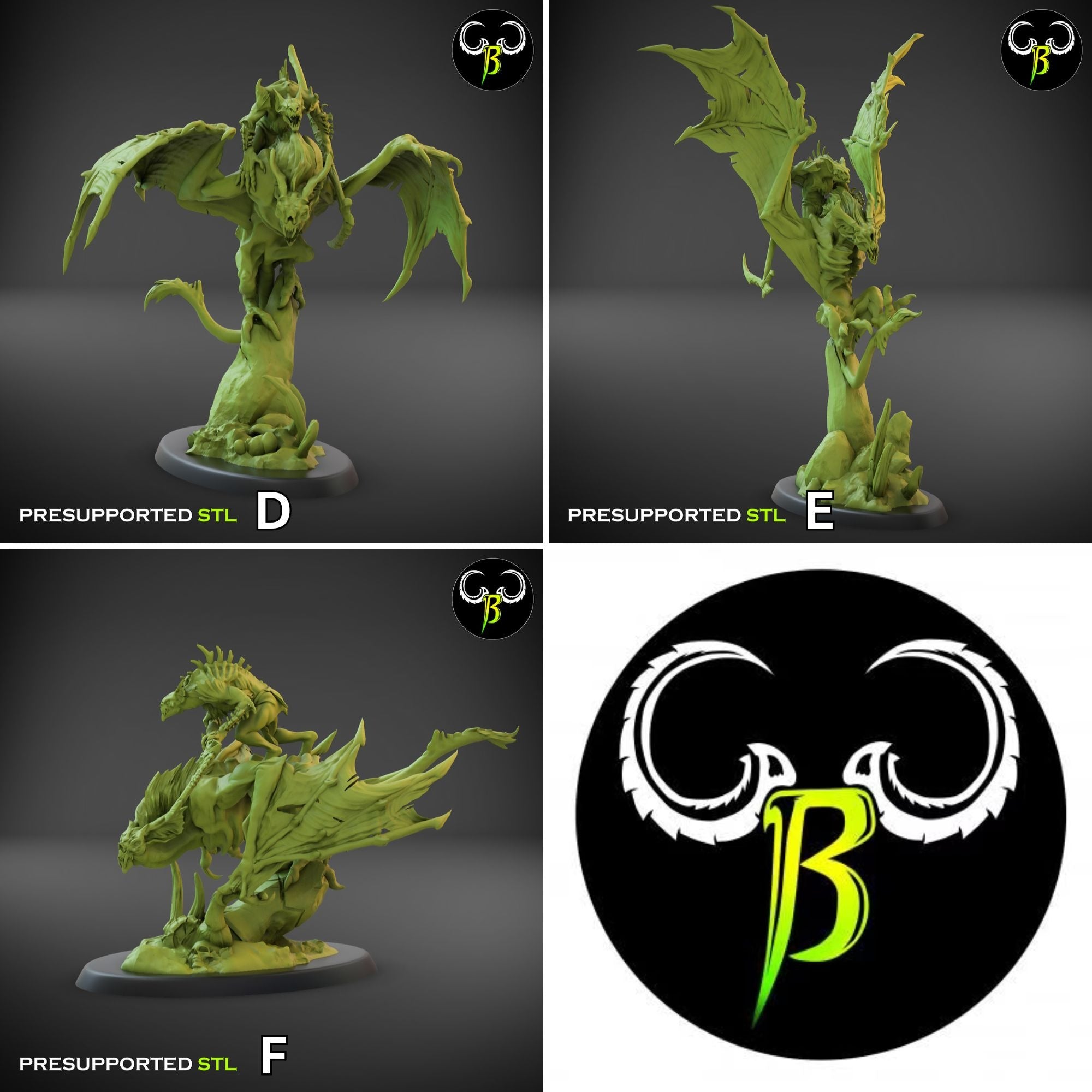 Sanguine Reavers - Crypt Nightmares- 3d Printed Miniature Sculpted by ...