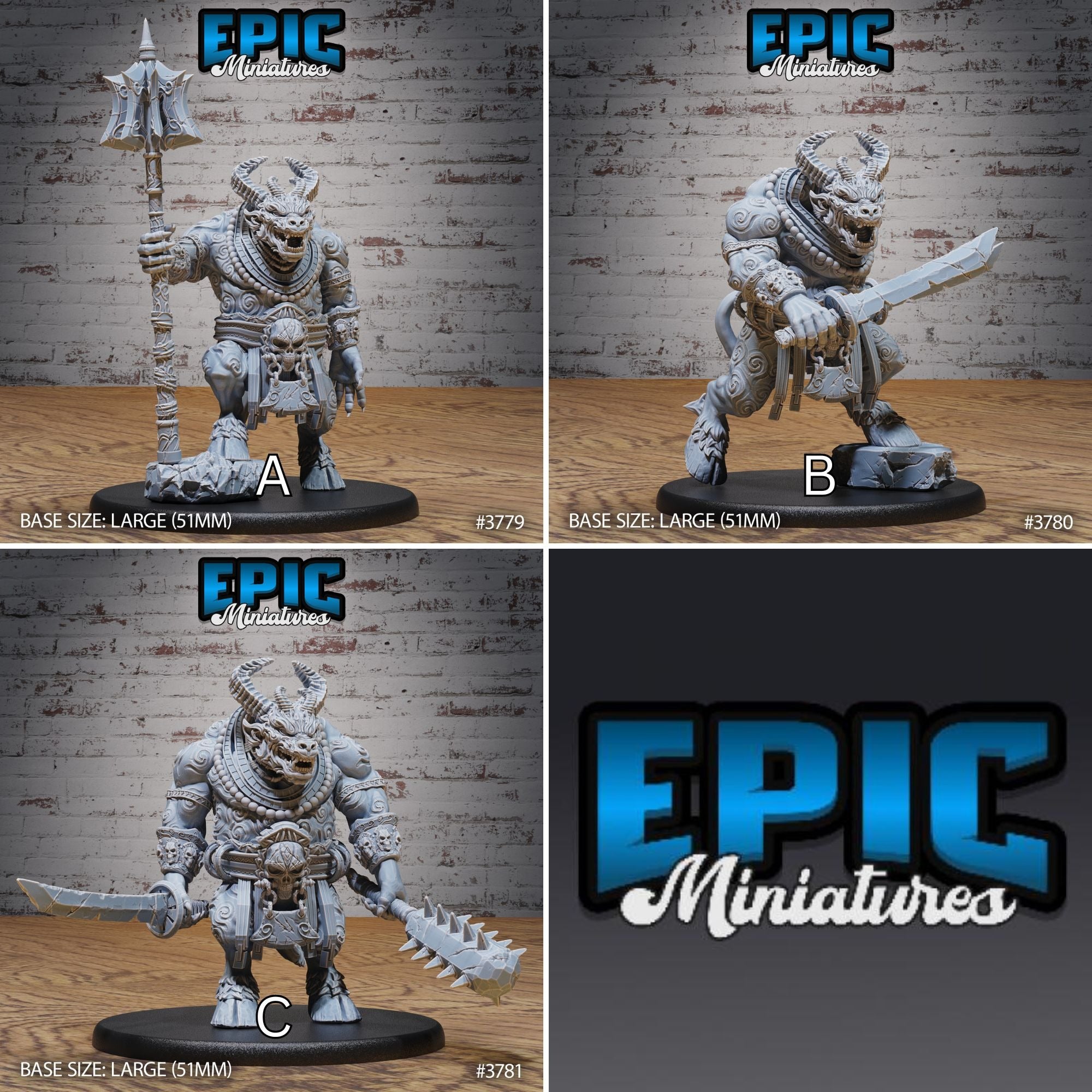 Onyx Statue Demon - 3d Printed by Epic Miniatures – CheddarMinis