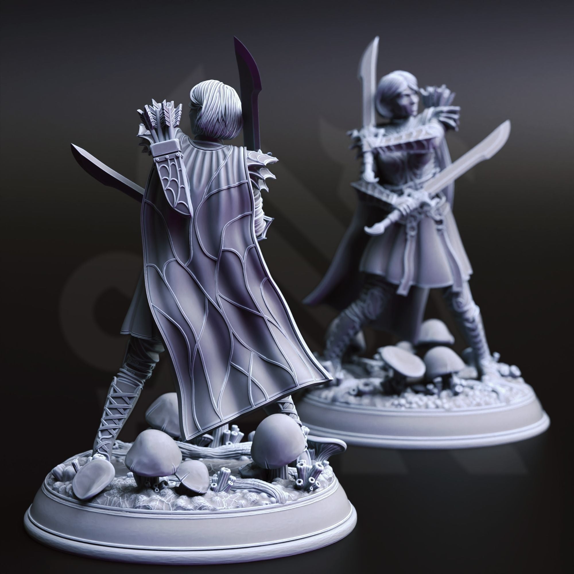Irinax's Chosen - Drow Soldiers - 3d Printed Miniature by DM Stash ...