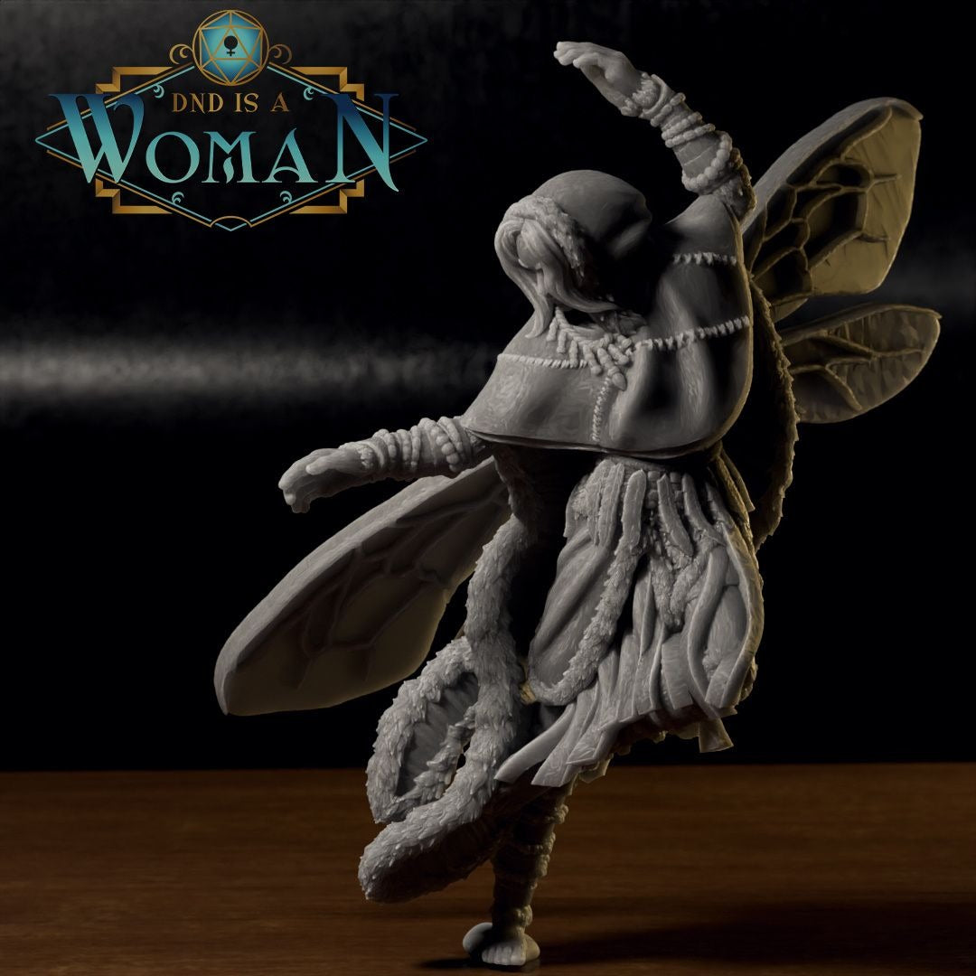 Fairy Warlock - Sacoya - 3d Printed Miniature by DND Is A Woman ...
