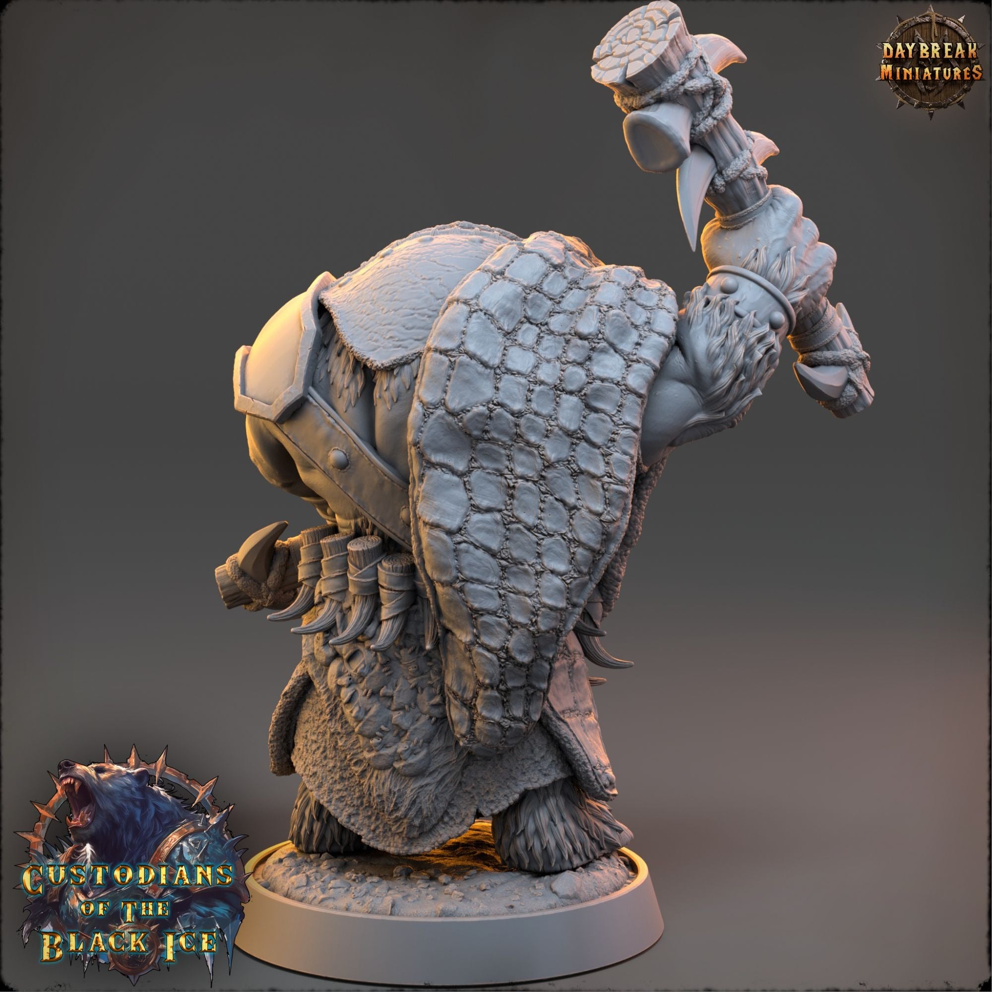 Fangs Magath - 3d Printed Miniature sculpted by Daybreak Miniatures ...