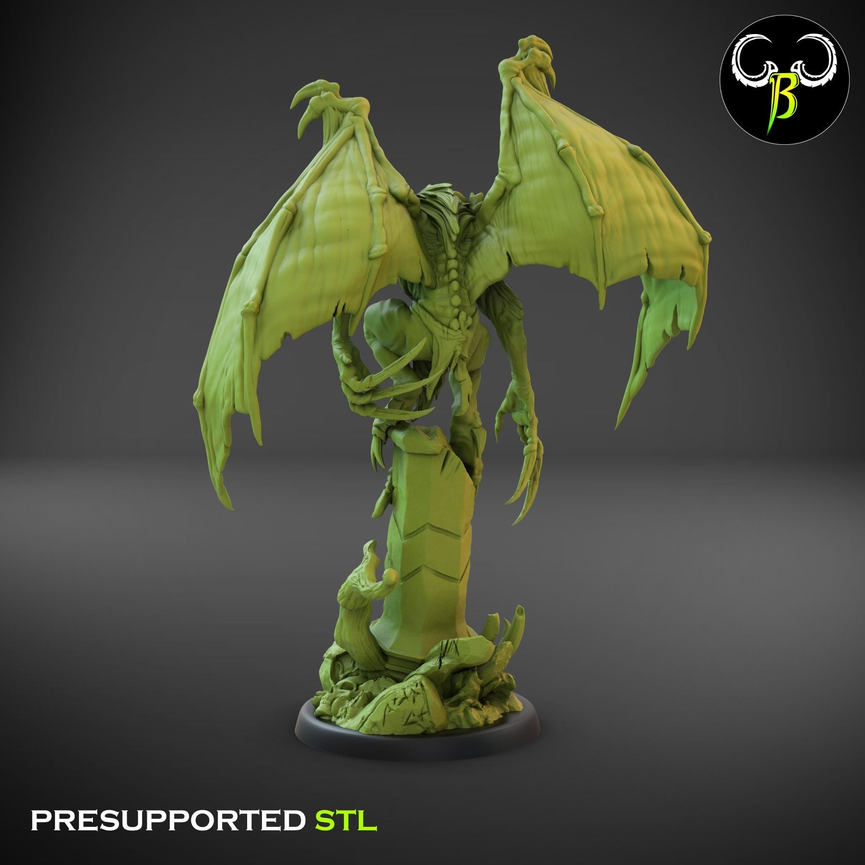 Blood Hunter - Crypt Nightmares- 3d Printed Miniature Sculpted by Clay ...