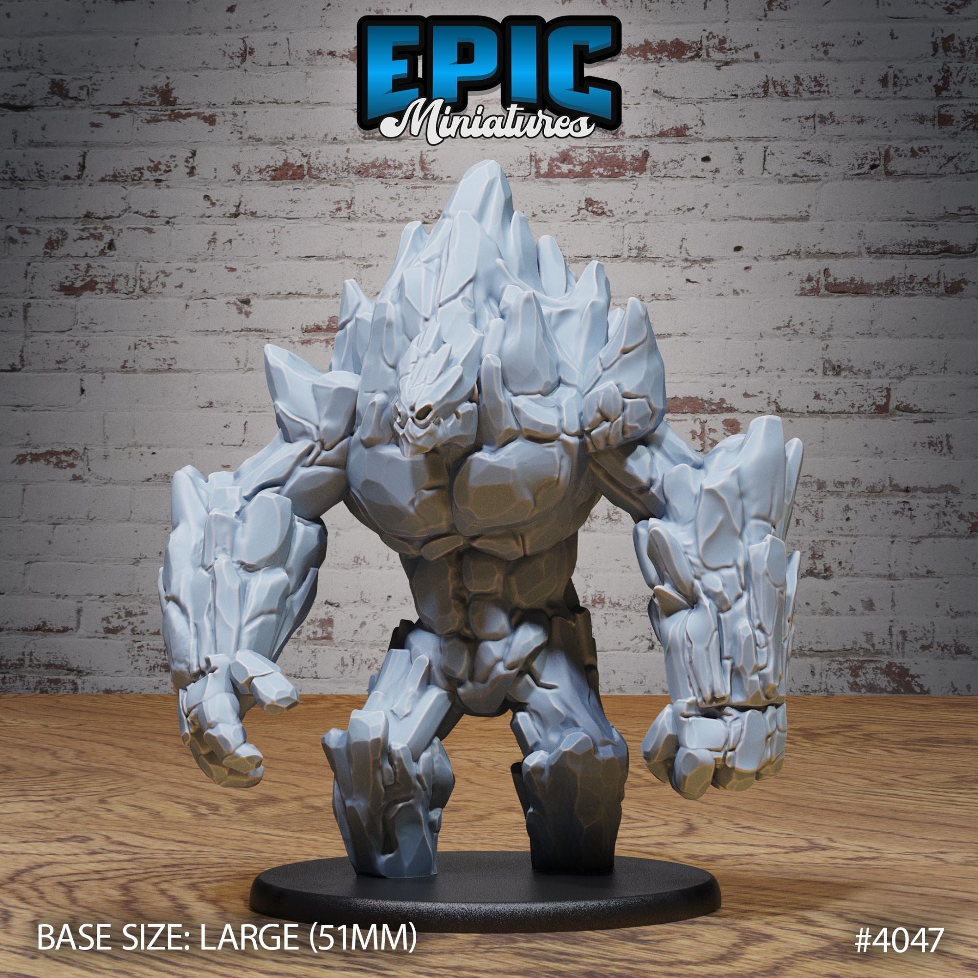 Elemental Earth - 3d Printed by Epic Miniatures – CheddarMinis