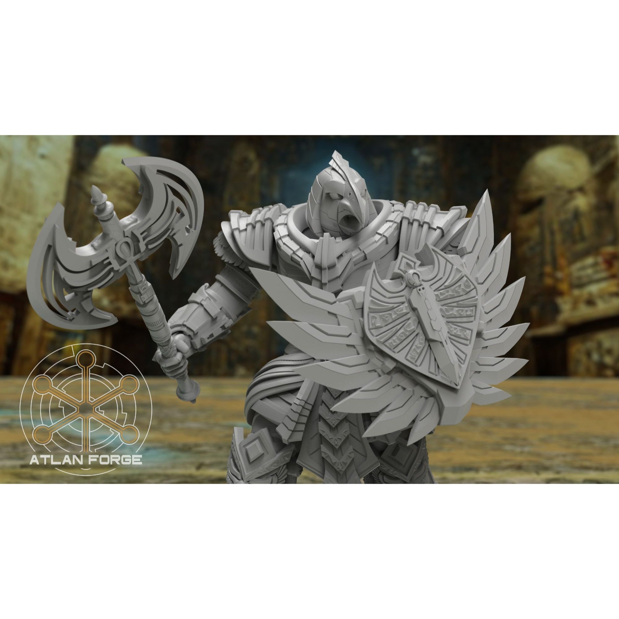 Aegyptus Horai Veterans - 3 Model Modular Unit 3d Printed Sculpted by ...