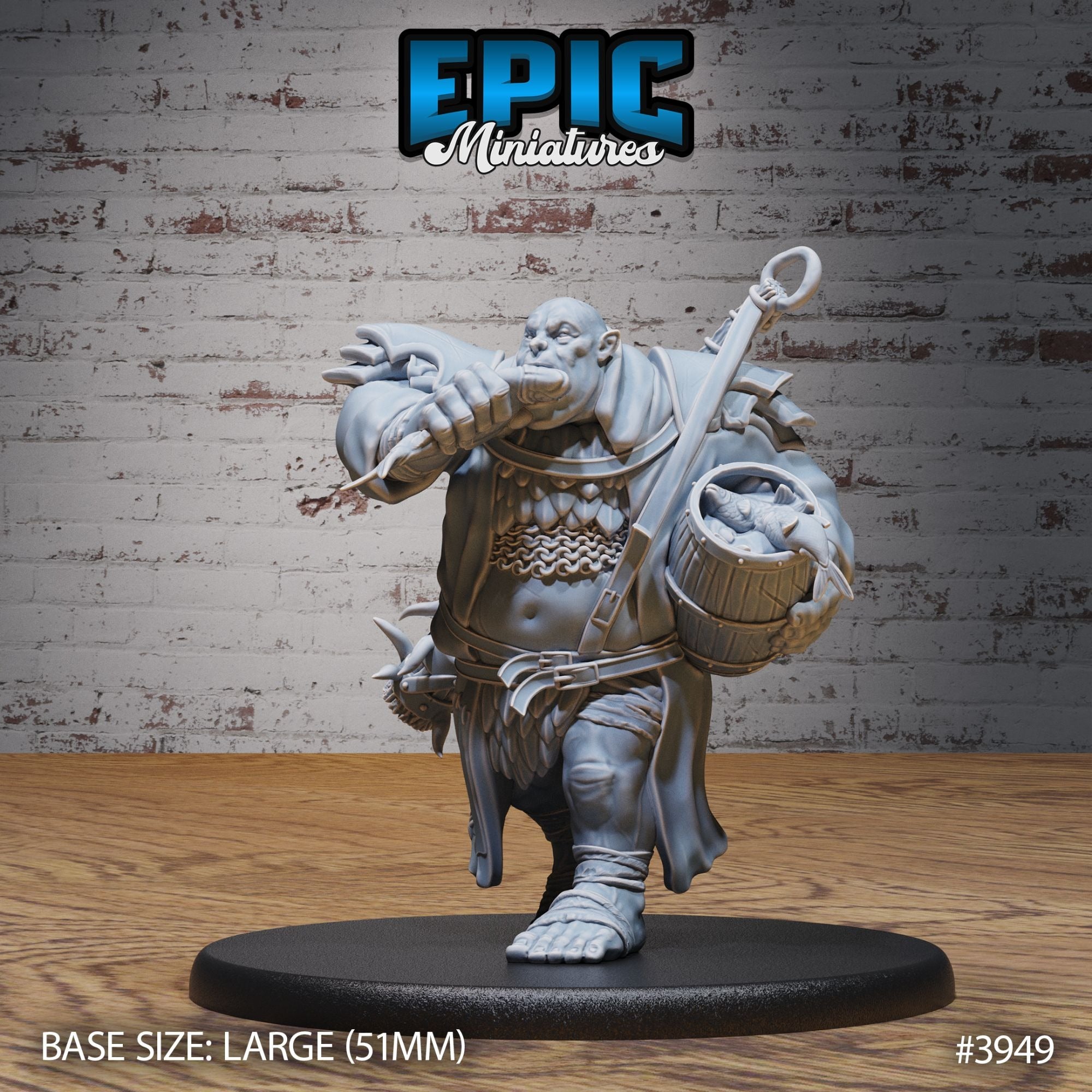 Docks Ogres - 3d Printed by Epic Miniatures – CheddarMinis