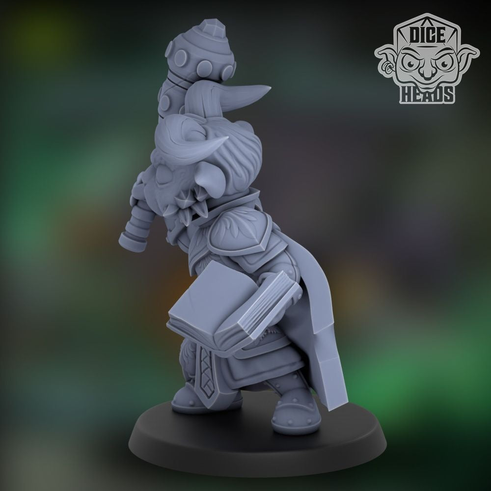 Goat Priest - 3d Printed Miniature by DiceHeads – CheddarMinis