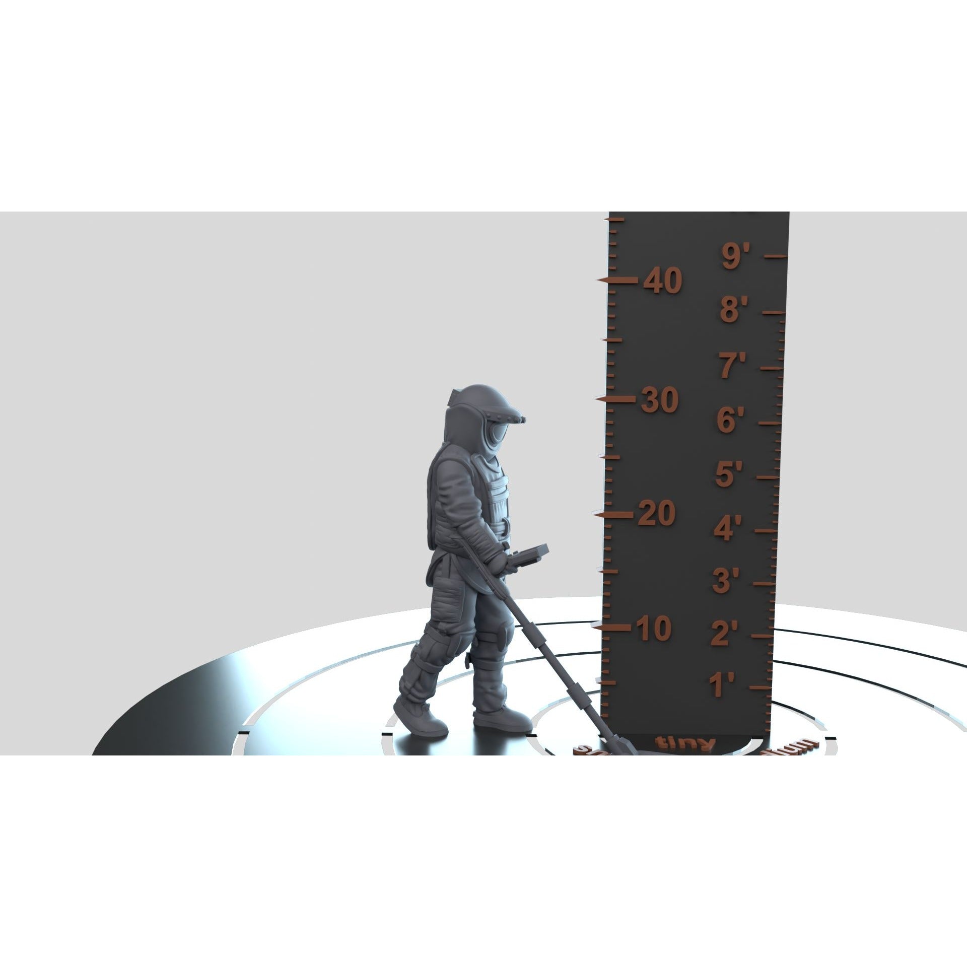 Fallout Scientist - 3d Printed by Invictus Miniatures – CheddarMinis