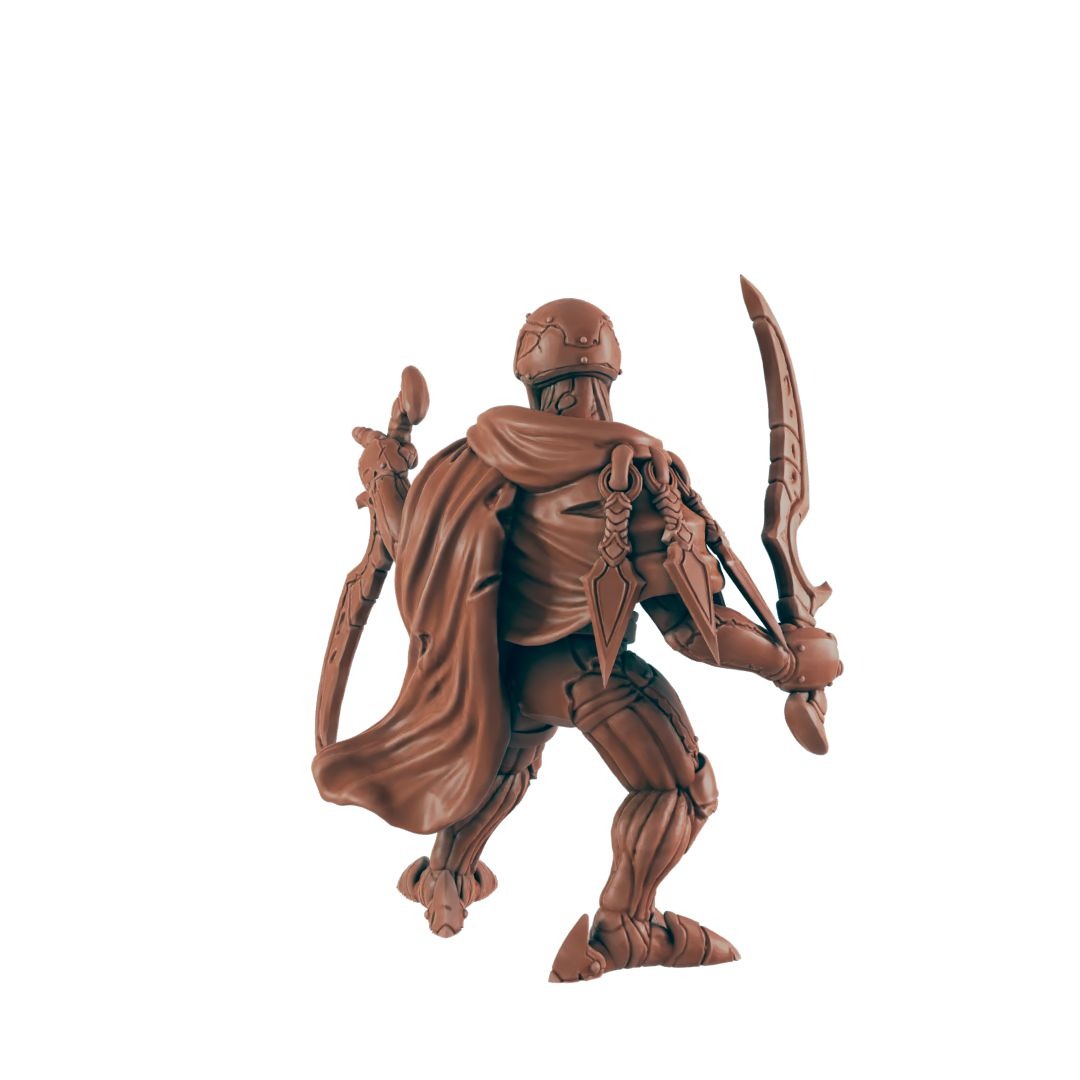 Battleforged Male Swordmaster - 3d Printed by EC3D – CheddarMinis