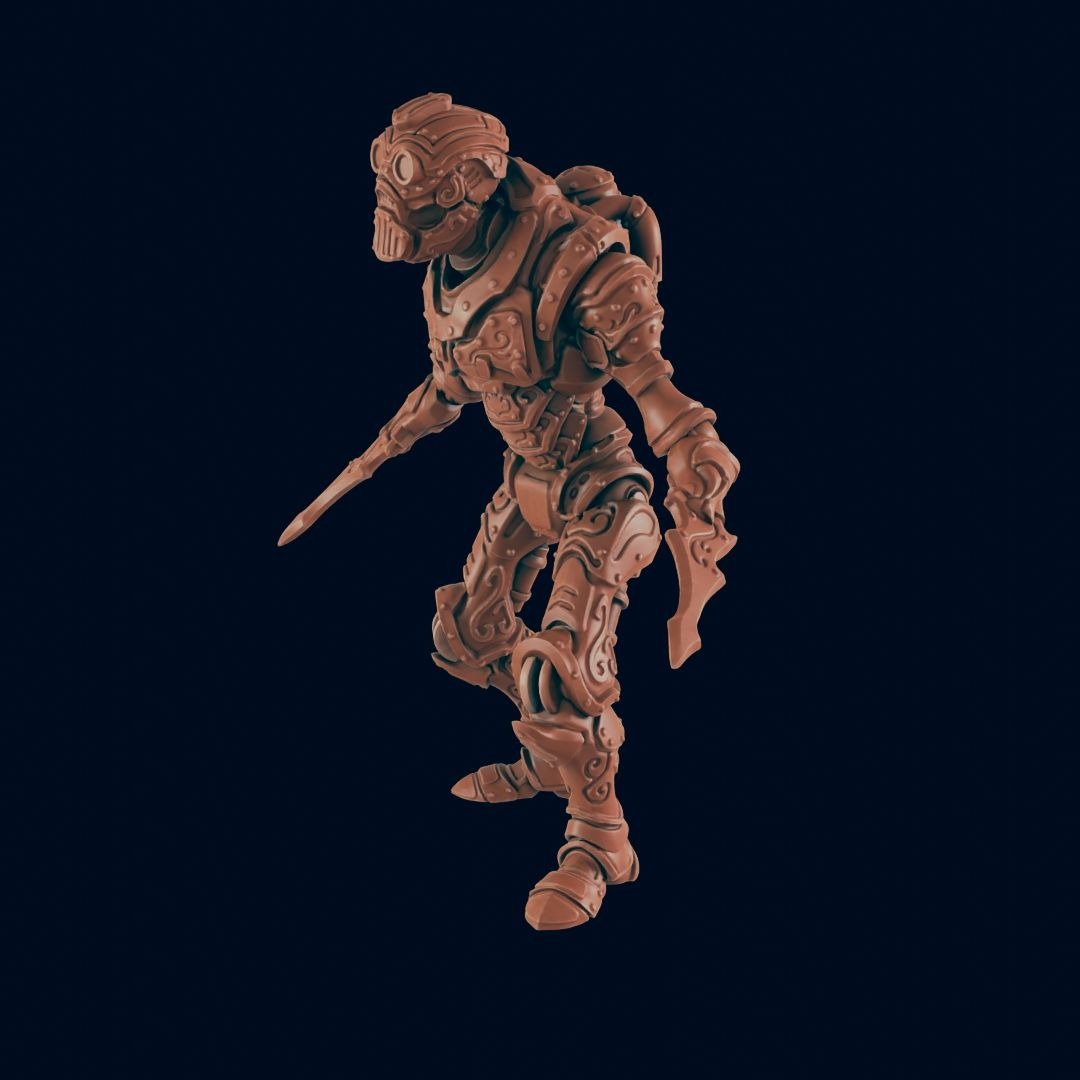 Clockwork Assassin - 3d Printed by EC3D – CheddarMinis