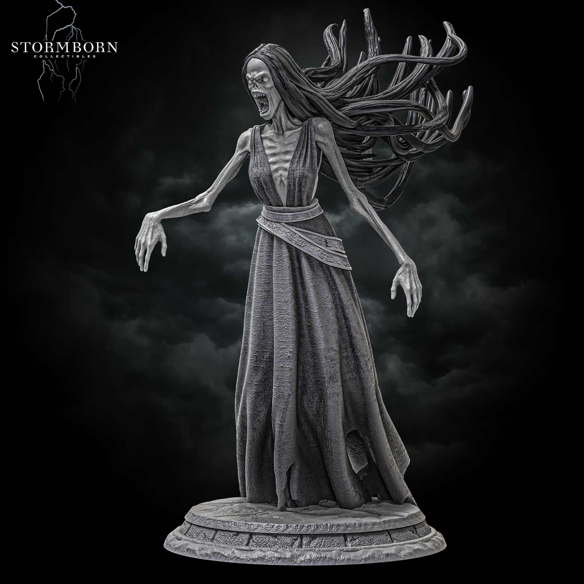 Banshee - 3d Printed Miniature by Stormborn Collectibles – CheddarMinis