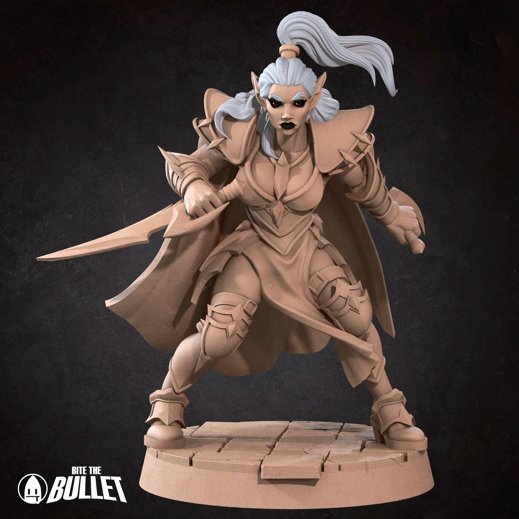 Assassin - Vampires - 3d Printed Miniature sculpted by Bite the Bullet ...