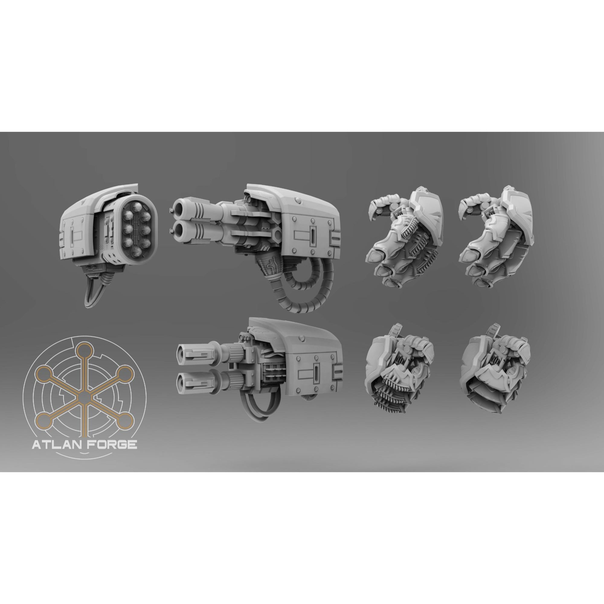 Knights Templar Crusader Mech - Model Modular Unit 3d Printed Sculpted ...
