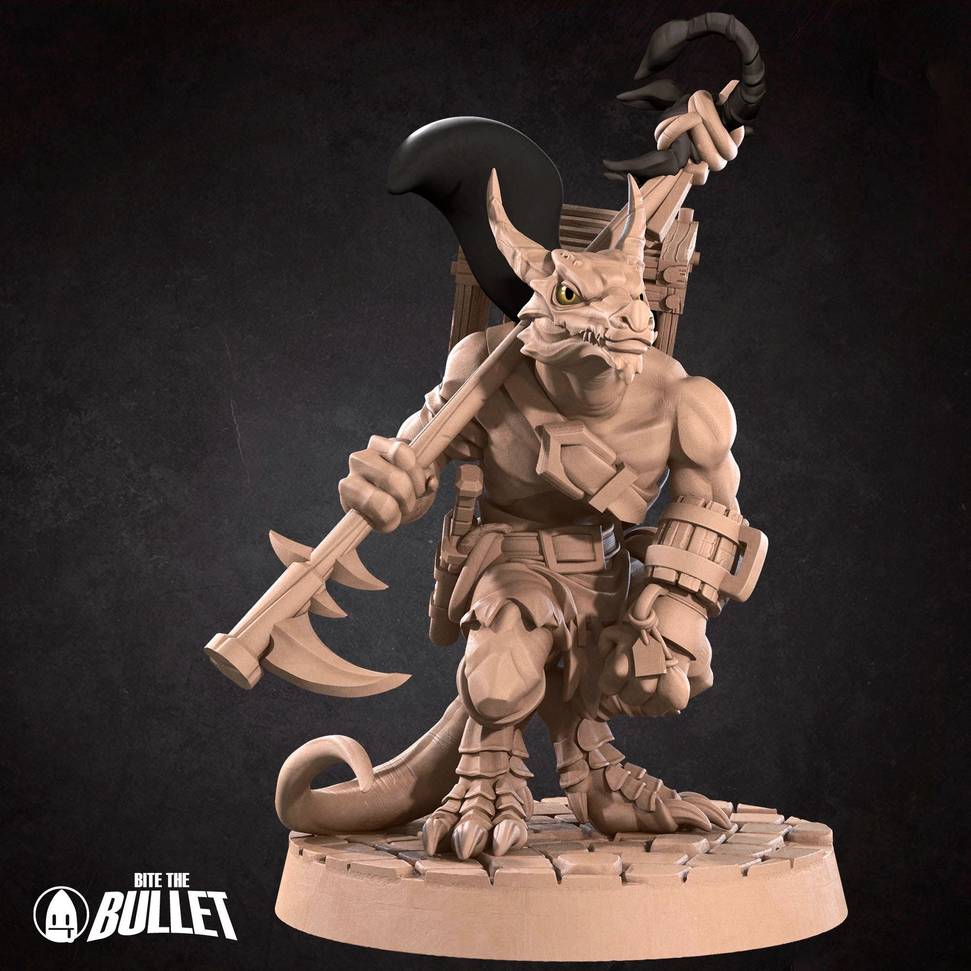 Kobold Inventor - Kobold DND - 3d Printed Miniature sculpted by Bite t ...
