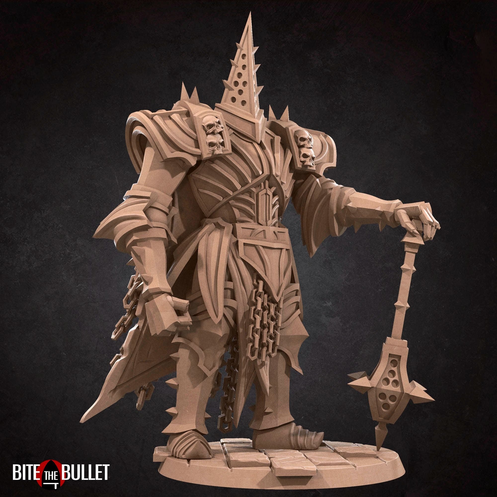 Penitent Knight - Bullet Hell Heroes - 3d Printed Miniature by Bite th ...