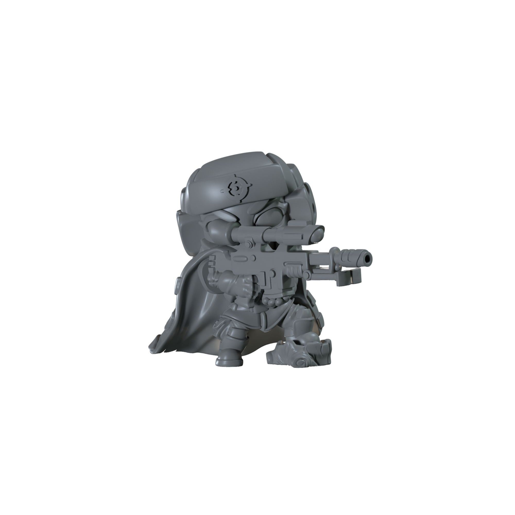 Guard Snipers - 3d Printed Grimdark Cuteness Chibi Miniature – CheddarMinis