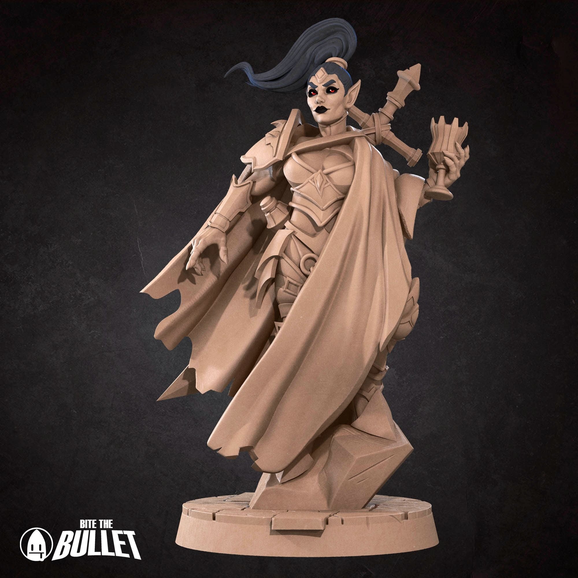 Hunter - Vampires - 3d Printed Miniature sculpted by Bite the Bullet ...
