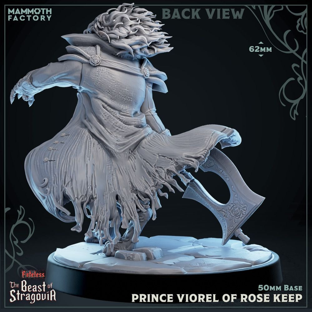 Prince Voriel of Rose Keep - Beast of Stragovia - 3d Printed Miniature ...